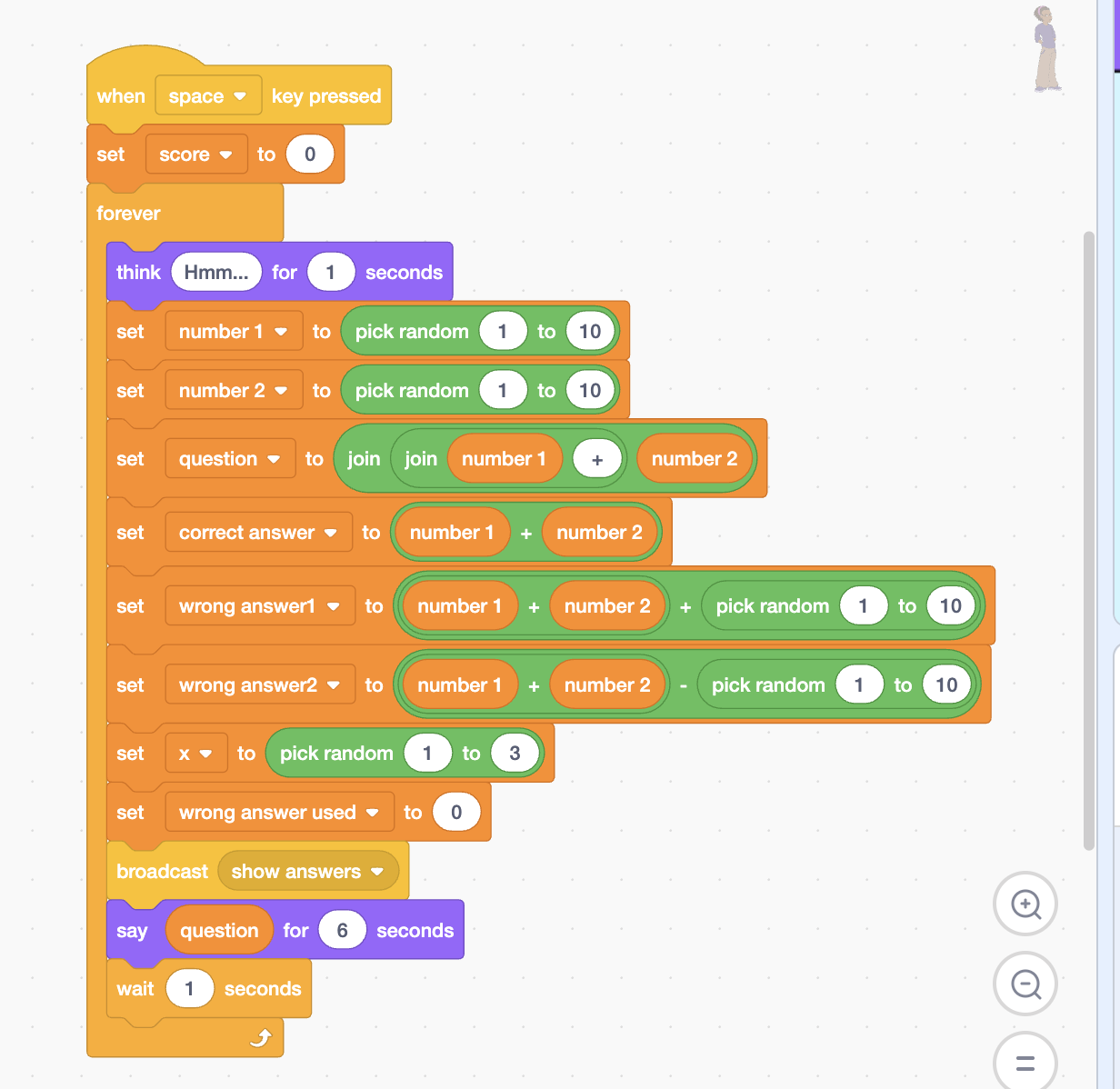 🎮 Build a Fun Multiple-Choice Quiz in Scratch (No Clones Needed ...